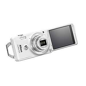 Nikon COOLPIX S6900 16MP Digital Camera with 12x Zoom, Natural White (International Version, No Warranty)