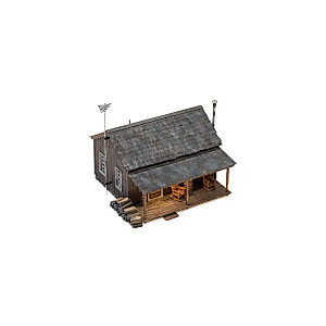 Woodland Scenics BR4955 N B/U Rustic Cabin