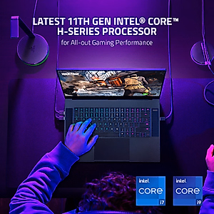 Razer Blade 15 Gaming Laptop: NVIDIA GeForce RTX 3070 - 11th Gen Intel 8-Core i7 CPU - 15.6” FHD 360Hz -16GB RAM - 1TB SSD - CNC Aluminum - Chroma RGB - THX Spatial Audio - Thunderbolt 3