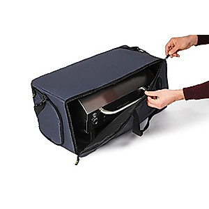 Grill Carry Bag for Masterbuilt - Storage Case Cover for Masterbuilt MB20030819 & Smoke Hollow 205 Tabletop Gas BBQ - Pockets for Propane & Accessories - Heavy Duty, Padded & Weatherproof