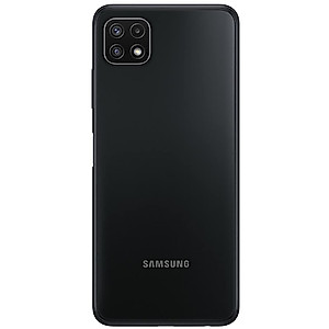 Samsung Galaxy A22 4G LTE (NOT 5G) 6.4" HD+ Quad Camera 5000mAh Battery, Dual Sim GSM Unlocked Global 4G Volte (NOT VERIZON/Boost) International Model A255M (Black, 128GB+4GB)