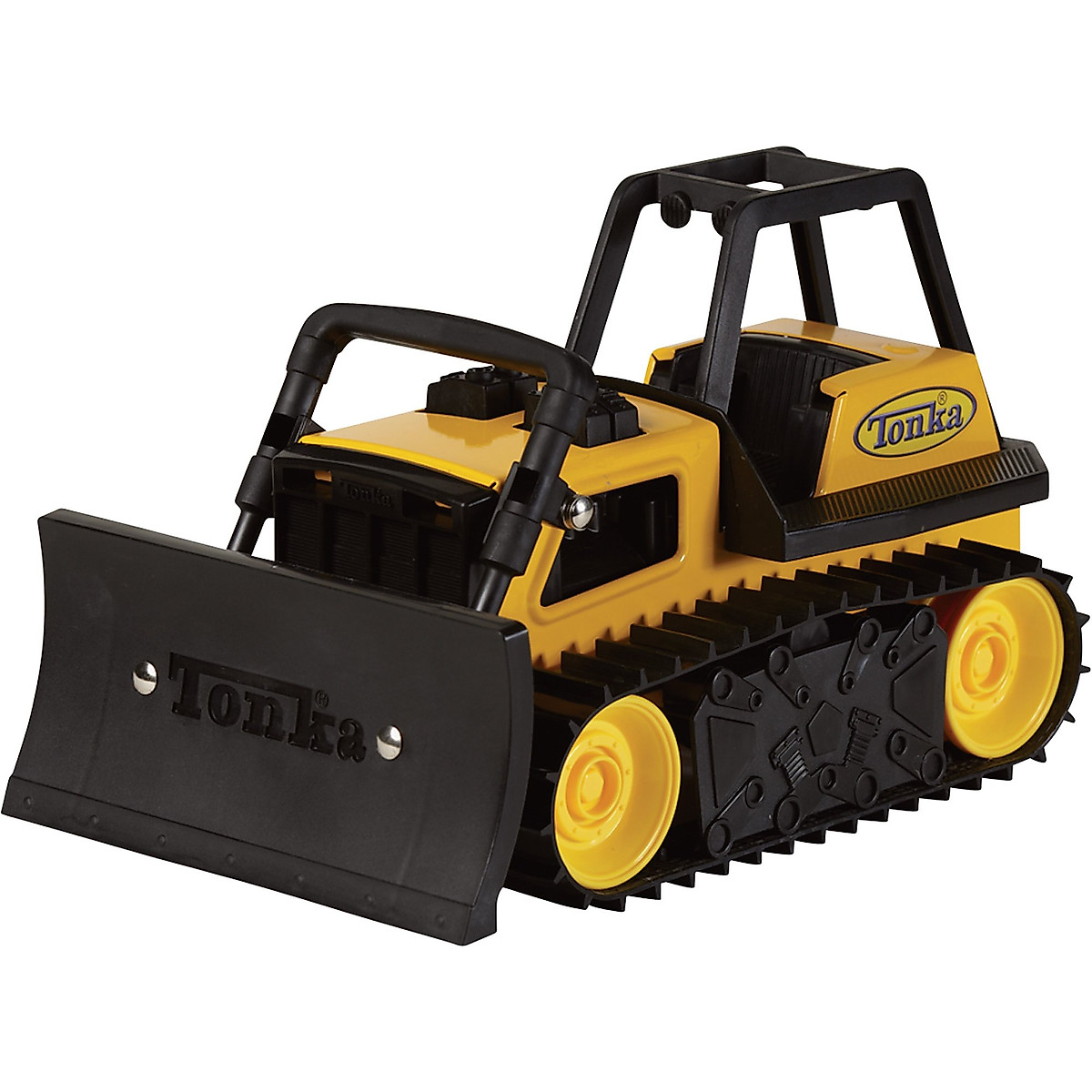 Tonka Steel Bulldozer Vehicle, Yellow