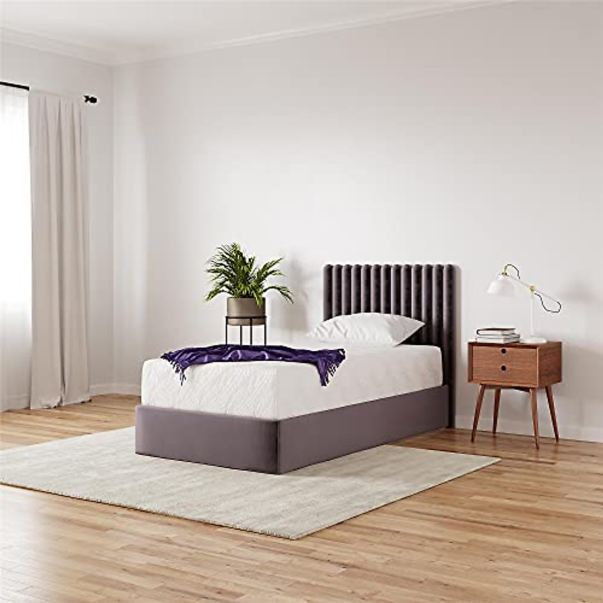 Signature Sleep Memoir 12 Inch Gel Memory Foam Mattress, Twin Size