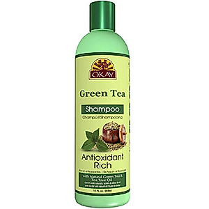 OKAY GREEN TEA NOURISHING ANTIOXIDANT RICH SHAMPOO 12oz / 355ml