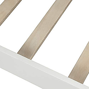 Harper & Bright Designs bunk Bed Twin Over Full Size with Drawers,Storage Shelf and Stairway Wood Bunk Beds for Kids and Teenagers,Kids Bed with Full-Length Guard Rail,No Box Spring Needed, White