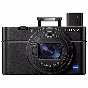 Sony DSC-RX100M6 RX100 VI Cyber-Shot Digital Camera 20.1 MP with 24-200mm Zoom Lens + Lexar 64GB SDHC/SDXC UHS-I Card + Dual Battery Kit + Accessory Bundle
