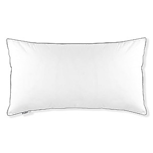 FluffCo. Down Alternative King Size Pillows | Luxury Hotel-Quality Cooling Pillow | Luxurious Breathable Microfiber Polyester Pillow | 300 Thread Count (King Size Soft - Pack of 1)