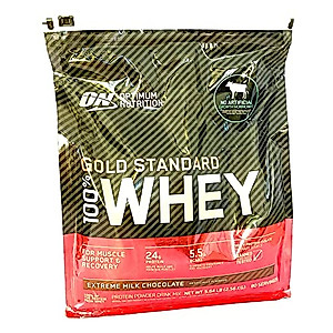 100% Whey Gold Standard, Extreme Milk Chocolate, 5 lb
