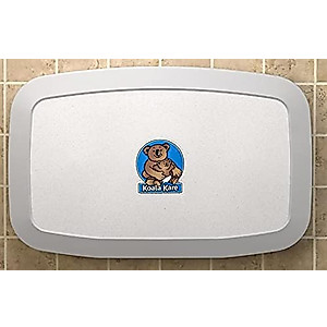 Koala Kare KB200-05 Horizontal Baby Changing Station - White Granite by Koala Kare