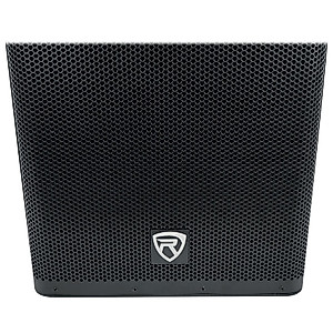 Rockville DX15 15" Class D 2000w PRO Powered Active DJ PA Speaker 500w RMS! Loud,Black