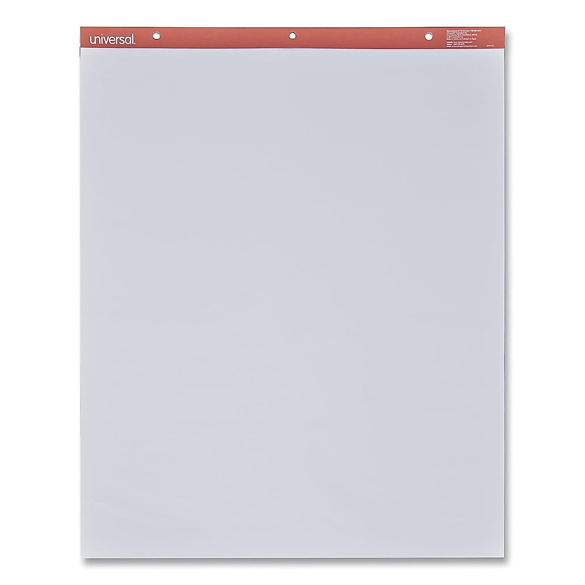 Universal UNV35600 27 in. x 34 in. Unruled Easel Pads/Flip Charts - White (50 Sheets, 2/Carton)
