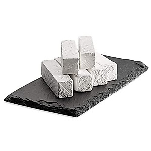 Chalkovsky Premium Edible Chalk - Natural Chalk for Eating - Crunchy Belgorod Chalk Chunks - Russian Organic Chalk for Bone Strength - Zero Additives, No Impurities - White 7oz (200g)