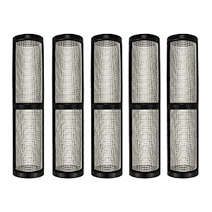 Airless Paint Sprayer Filter 390 395 490 495 595 Pump Manifold Strainer 60 mesh 5 Pieces Compatible with Graco 246384 for Airless Paint Sprayers