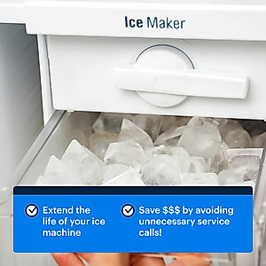 Essential Values 32 USES Ice Machine Cleaner (Gallon / 3.78), Nickel Safe Descaler | Ice Maker Cleaner Compatible with: Whirlpool 4396808, Manitowac, Ice-O-Matic, Scotsman, Follett & more!