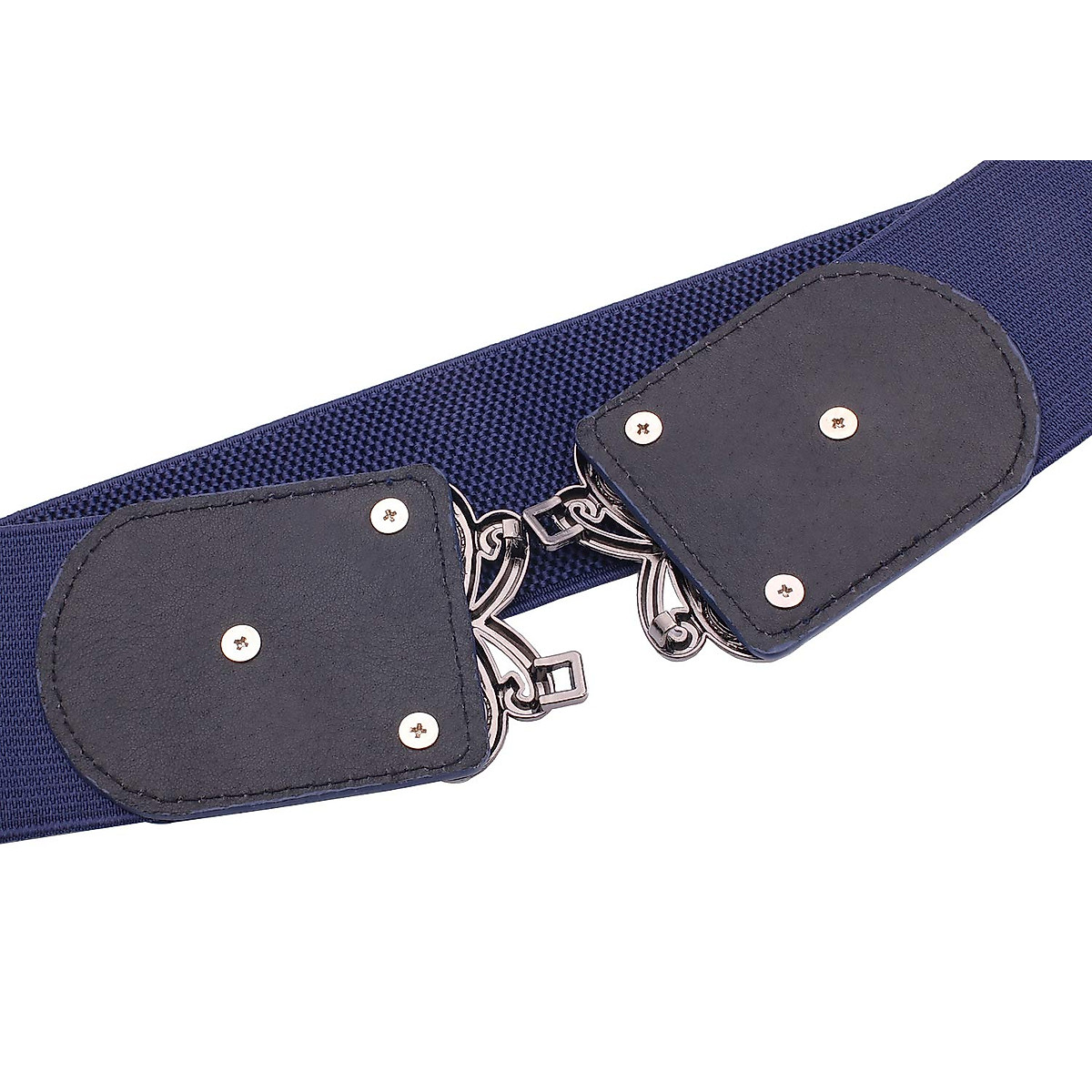 Syuer Womens Vintage Wide Elastic Stretch Waist Belt Retro Cinch Belt