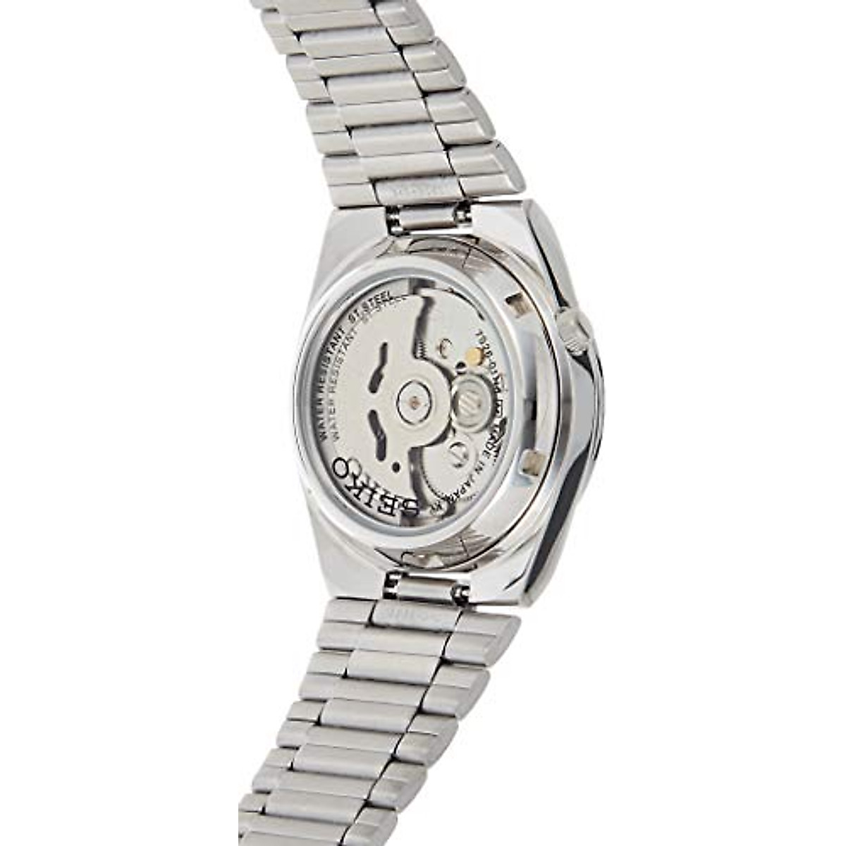 SEIKO 5 Automatic Black Dial Stainless Steel Men's Watch SNK063J5