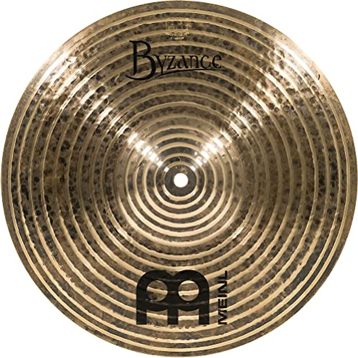 Meinl Cymbals Byzance 13" Dark Spectrum Hihats, Pair — Made in Turkey — Hand Hammered B20 Bronze, 2-Year Warranty, B13SH