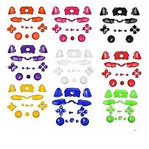 Plastic Bumper Triggers Buttons Full Set ABXY D-pad LB RB LT RT Buttons for Xbox One Elite X1 Controller Color Pink