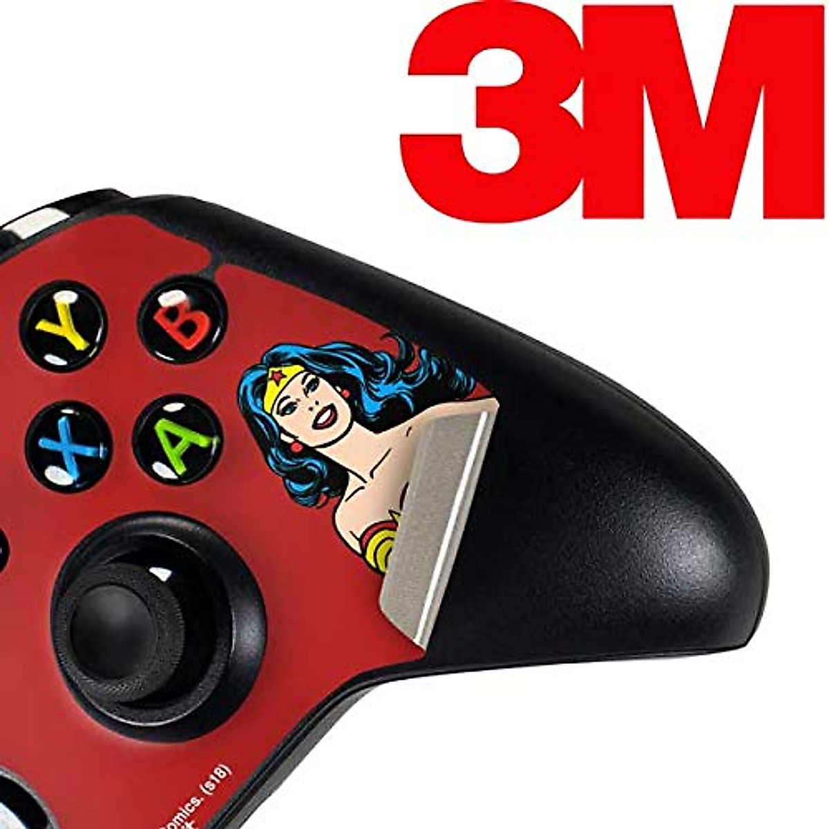 Skinit Decal Gaming Skin Compatible with Xbox One Controller - Officially Licensed Warner Bros Wonder Woman Portrait Design