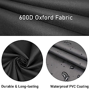 ZJYWSCH Pizza Oven Cover for Ooni Karu 16 Multi-Fuel Pizza Oven 600D Heavy Duty Portable Multifuel Pizza Oven Cover Ooni Karu 16 Outdoor Waterproof