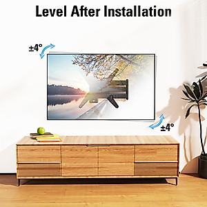 Mounting Dream Long Arm TV Wall Mount for Most 26-65 Inch TVs, 30 Inch Long Extension TV Mount Swivel and Tilt, Full Motion Wall Mount TV Bracket Fit Max VESA 400x400mm,Up to 99 lbs, MD2286-M