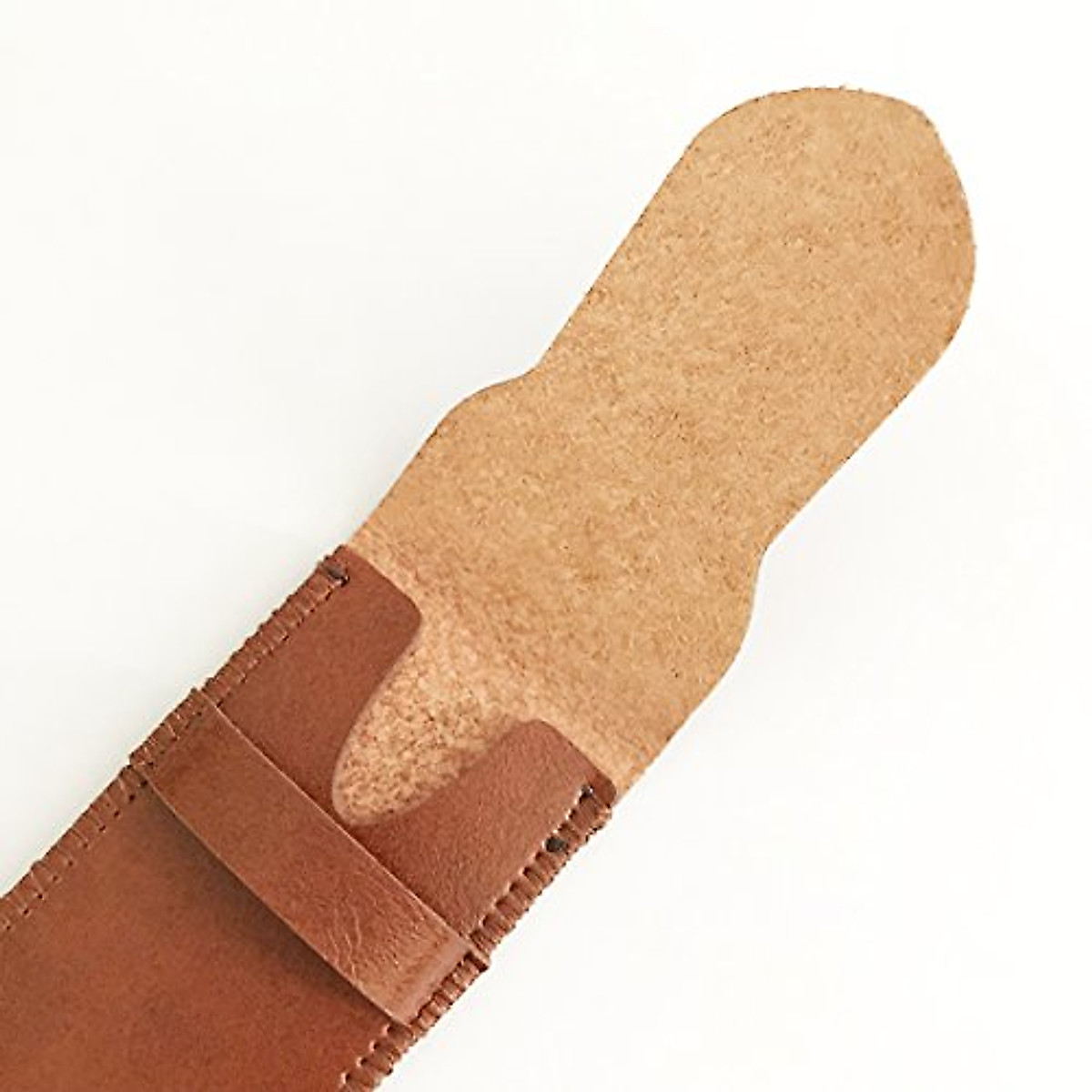 Daimay 2PCS Leather Pen Case Holder Handmade Fountain Pen Pouch Soft Pen Protective Sleeve Cover for Ballpoint Pen, Stylus Touch Pen - Black & Brown