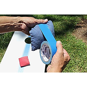 IPG 6720BLU JobSite DUCTape, Colored Duct Tape, 1.88" x 20 yd, Blue (Single Roll)