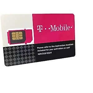 T-Mobile Prepaid SIM Card Unlimited Talk, Text, and Data in USA for 30 Days