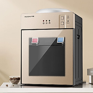 Top Loading Water Cooler Dispenser, 5 Gallon Countertop Cold and Hot Water Dispenser, for Home and Office Use