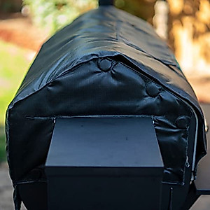 Green Mountain Grills 6012 Davy Crockett Heavy-Duty Weather-Resistant Insulated BBQ Grill Thermal Blanket, Black