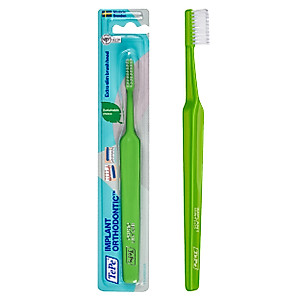 TEPE Implant Orthodontic Soft Toothbrush – Extra Narrow Brush Head Thin Neck 1Pk