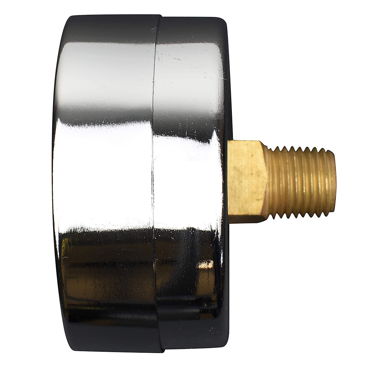 CARBO Instruments 2-1/2" Pressure Gauge, Chrome Plated Steel Case, Dry, Compound Vacuum -30 Hg - 0-30 psi Back Mount 1/4" NPT