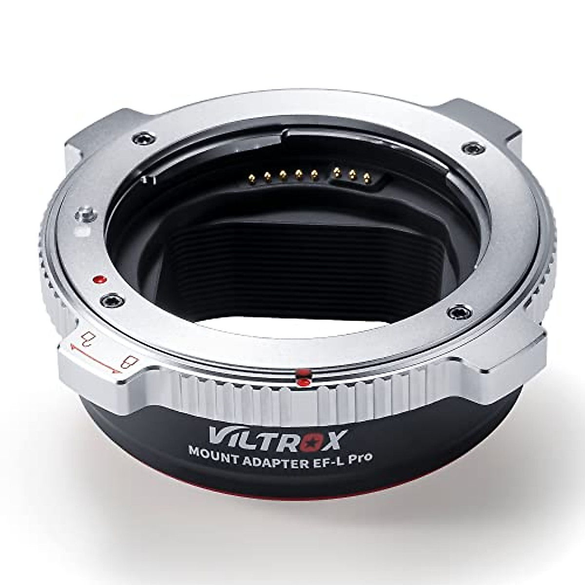 VILTROX EF-L Pro EF to L Mount Adapter Auto Focus with Security Lock Compatible with Canon EOS EF/EF-S Lens to L Mount Camera Leica SL2/Lumix S1 S1H S5/Sigma fp L