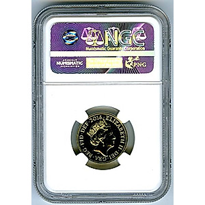 2016 UK GREAT BRITAIN LAST ROUND POUND FIRST RELEASES DEEP PROOF LIKE DPL PD MS67 NGC