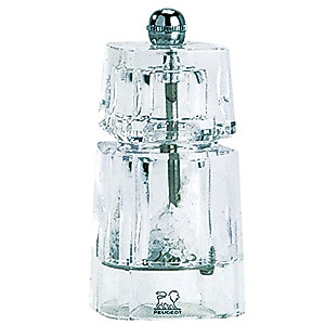Peugeot Chaumont Acrylic Pepper Mill, 11cm/4-1/2-Inch, clear (940211)