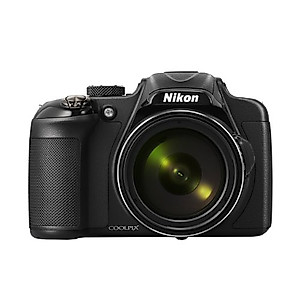 Nikon COOLPIX P600 16.1 MP Wi-Fi CMOS Digital Camera with 60x Zoom NIKKOR Lens and Full HD 1080p Video (Black) (Discontinued by Manufacturer)
