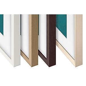 Samsung (2021) 65" The Frame Customizable Bezel - Modern Teak 3840 x 1600