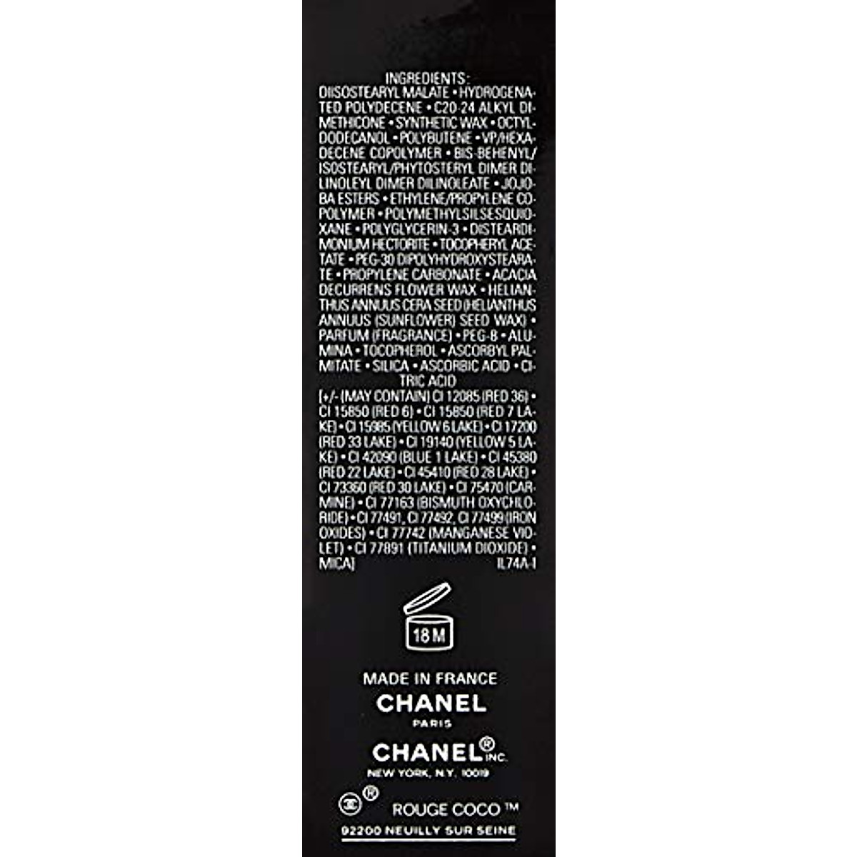 CHANEL Rouge Coco Ultra Hydrating Lip Colour #428 Legende, 0.12 Ounce