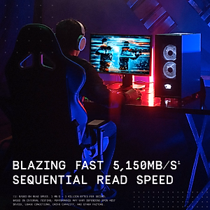 WD_BLACK 500GB SN770 NVMe Internal Gaming SSD Solid State Drive - Gen4 PCIe, M.2 2280, Up to 4,000 MB/s - WDS500G3X0E