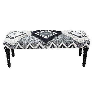 LR Home Regis Bench, 1'6" x 3'11" x 1'4", Multi