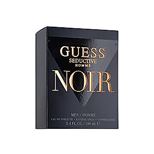 GUESS Seductive Homme Noir 3.4 oz EDT Spray RETAIL