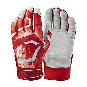 EvoShield Daze Adult Batting Gloves - Scarlet, Large