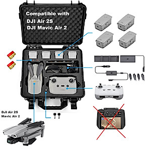 Lekufee Carrying Case Compatible with New DJI Air 2S Drone or DJI Mavic Air 2 Drone Quadcopter and More Mavic Air 2 Accessories(Not Include Drones and Accessories)