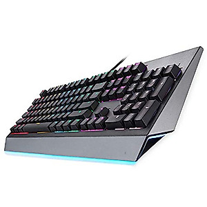 Teerwere Gaming Keyboard Gaming Keyboard RGB 104 Key Outemu Blue Switch Mechanical Gaming Keyboard for Gaming PC Laptop Mechanical Gaming Wired Keyboard Mechanical Gaming Keyboard