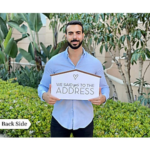 House Shaped Real Estate Prop Sign Small (17 inch)