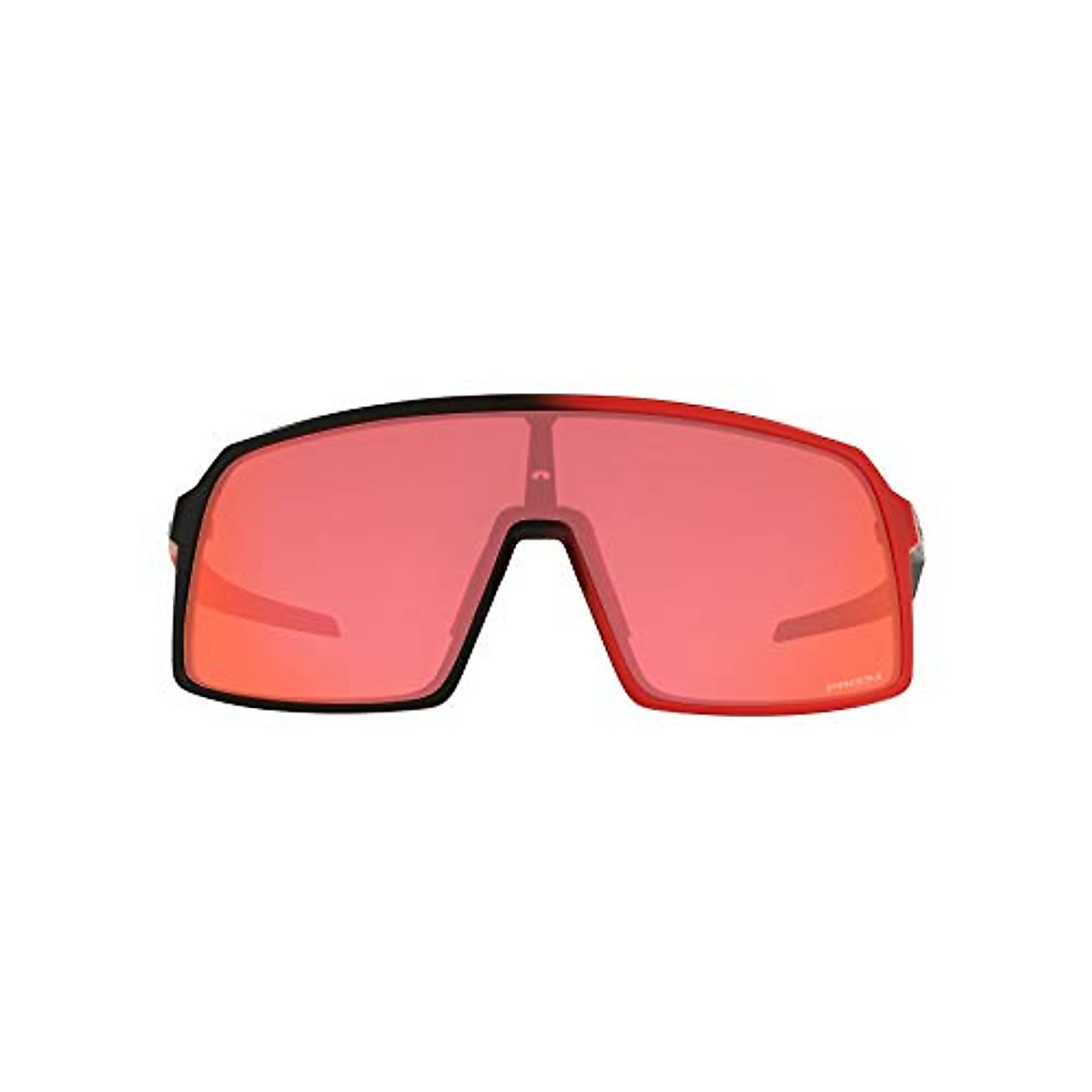 Oakley Men's OO9406 Sutro Rectangular Sunglasses, Matte Black Redline/Prizm Trail Torch, 37 mm