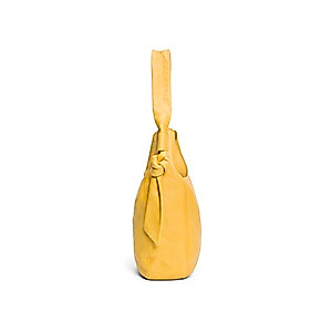Frye Womens Nora Knotted Hobo Bag, Yellow, One Size US