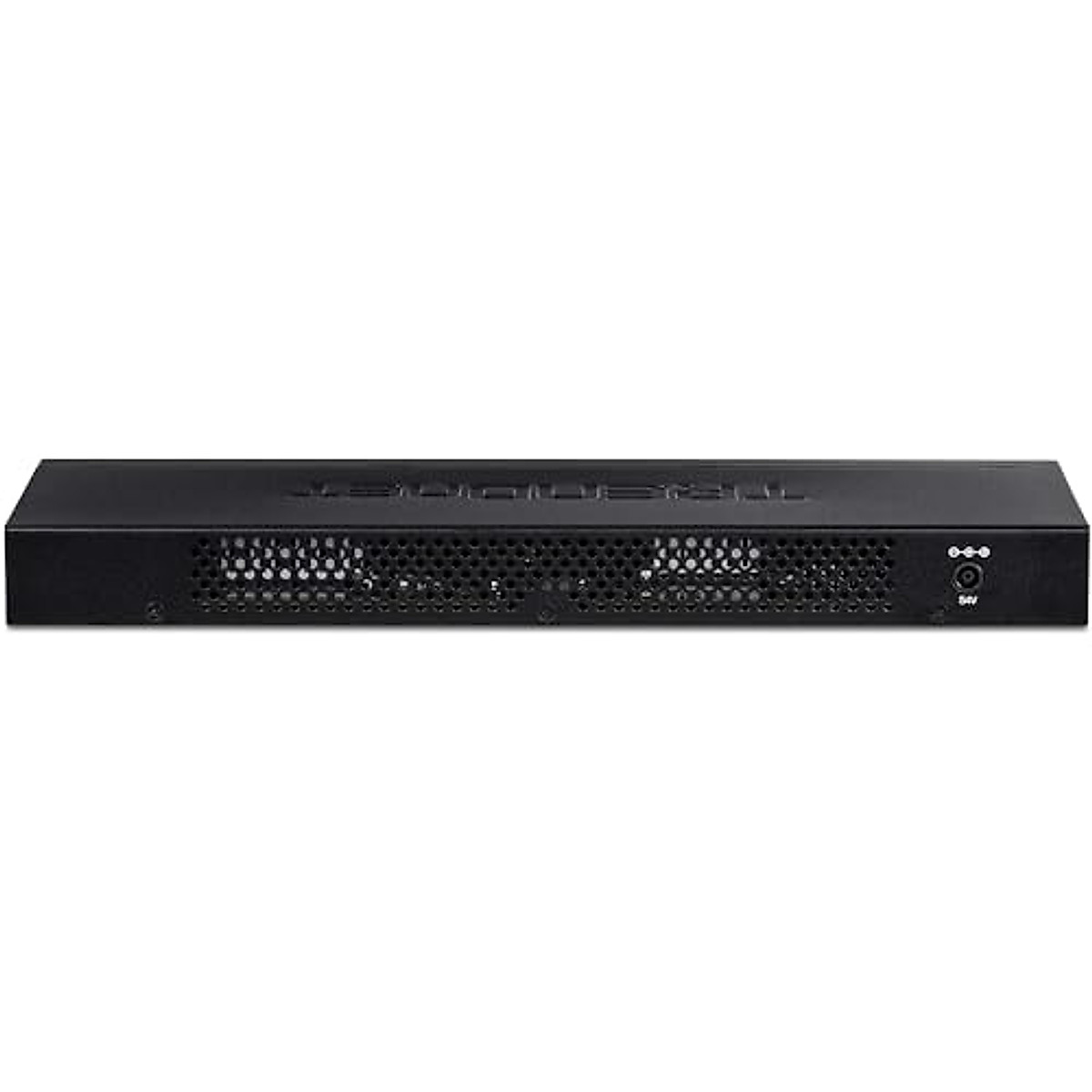 TRENDnet 16-Port Gigabit PoE+ Switch, TPE-TG160H, 123W PoE Power Budget, 32 Gbps Switching Capacity, Desktop Switch, Ethernet Network Switch, Metal, 1U 10" Rack Mountable, Lifetime Protection