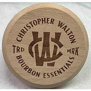 Christopher Walton - Cocktail Smoker Gift Set for the Bourbon and Whiskey Enthusiast with 4 types of Wood Chips, Cherry, Apple, Oak, and Hickory