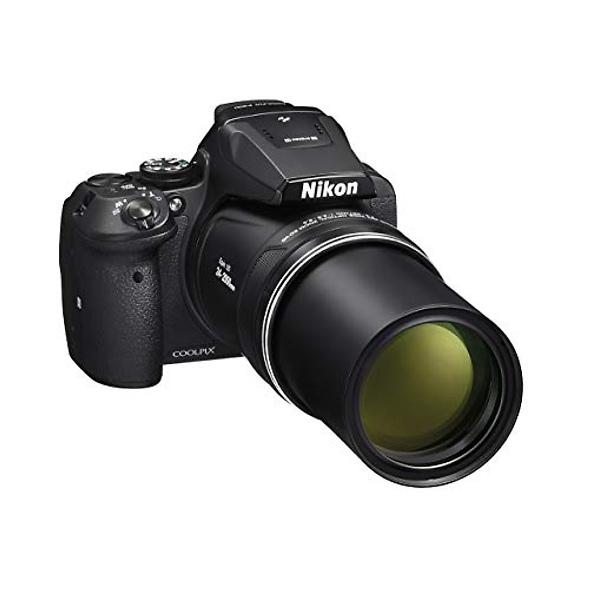 Nikon COOLPIX P900 16MP Zoom Digital Camera with 83x Optical Zoom, Built-in Wi-Fi and NFC (Black) (Renewed)